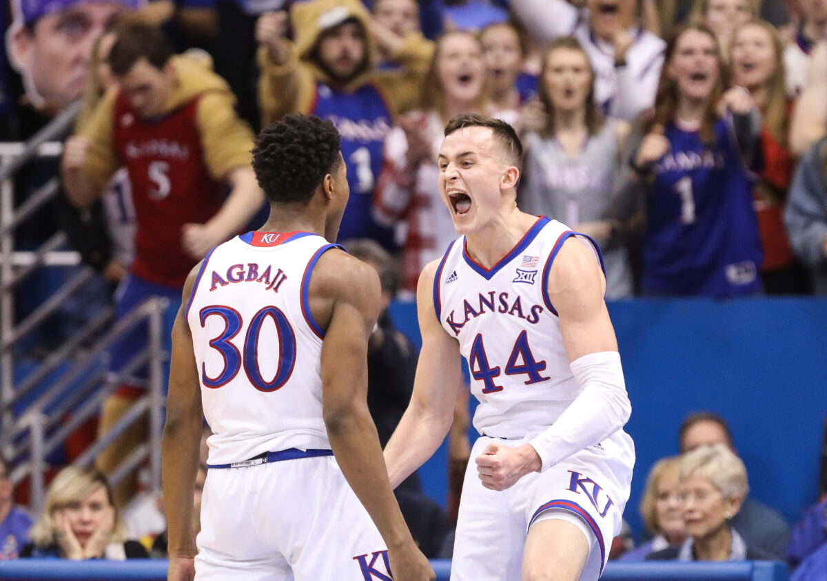 Kansas basketball seniors Mitch Lightfoot, Chris Teahan announce plans ...